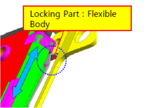 Manual Slide Module Locking System仿真